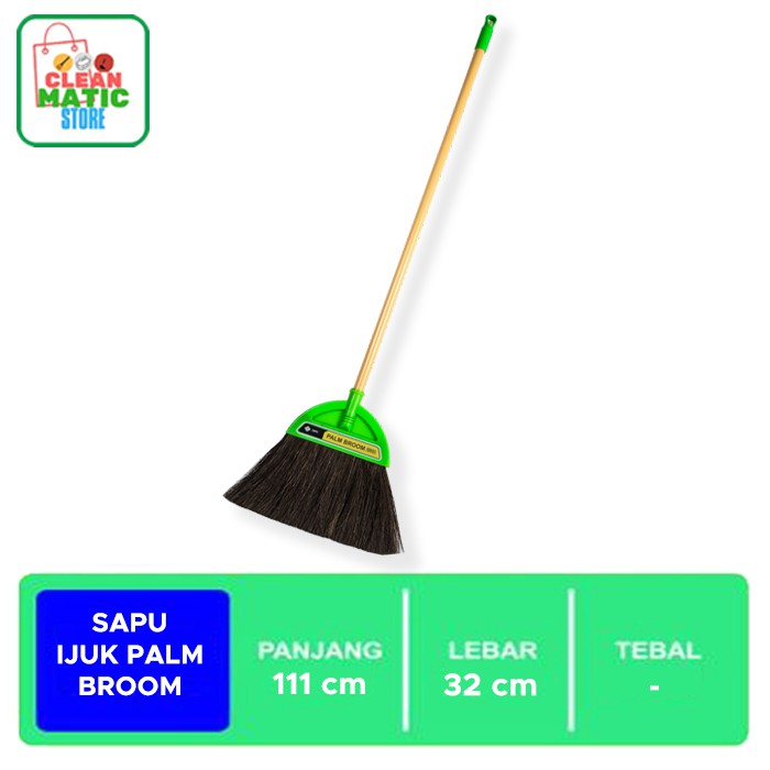 Jual Clean Matic - Sapu Ijuk ( Palm Broom ) | Shopee Indonesia