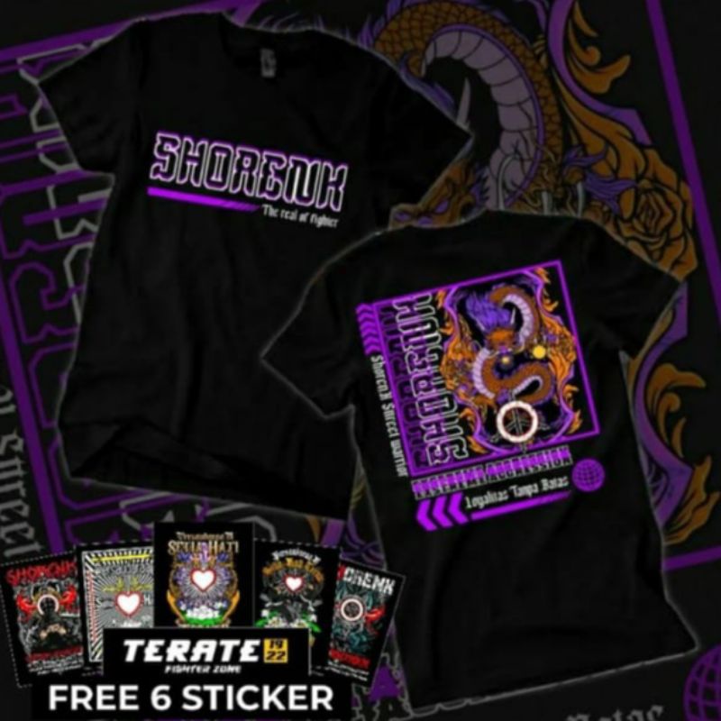 Jual SHORENK | THE REAL OF FIGHTER | KAOS PSHT SHORENK UNGU | ATASAN ...