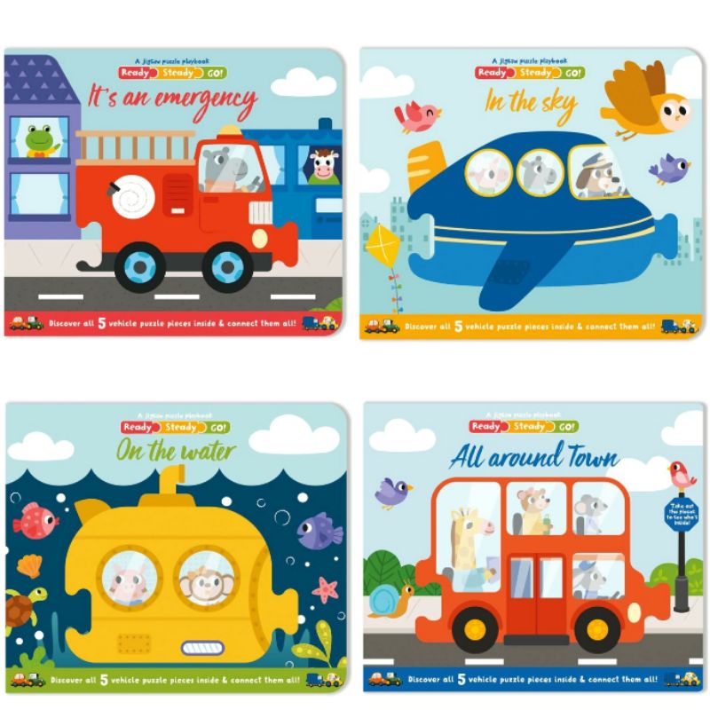 Jual A Jigsaw Puzzle Playbook Ready Steady Go Book : It's an emergency ...