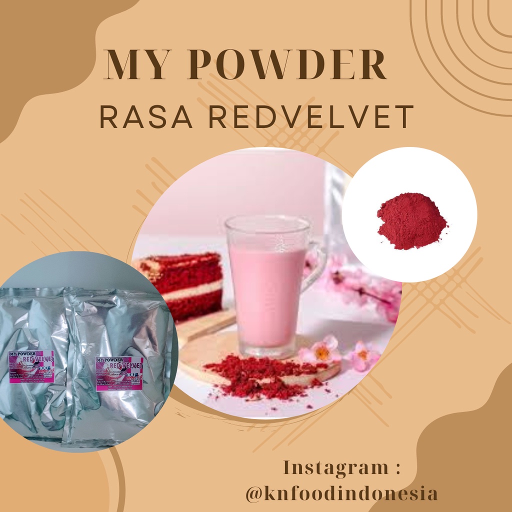 Jual Red Velvet powder 1kg - Bubuk Minuman - Supplier Bubuk Minuman ...