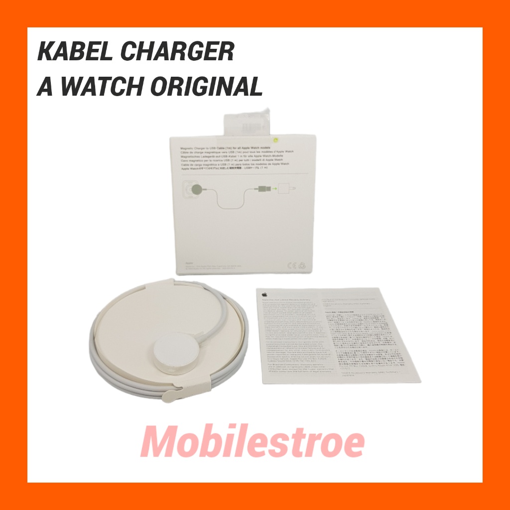 Jual KABEL CHARGER JAM A WATCH / CHARGER MAGNETIC CHARGING ORIGINAL ...