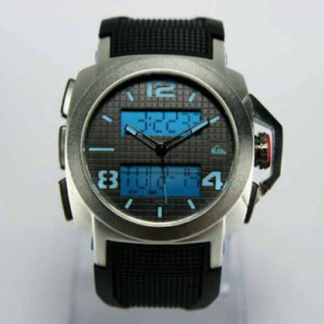 Jual Quicksilver Watches Blue Dual Time Kw Super+Box | Shopee Indonesia