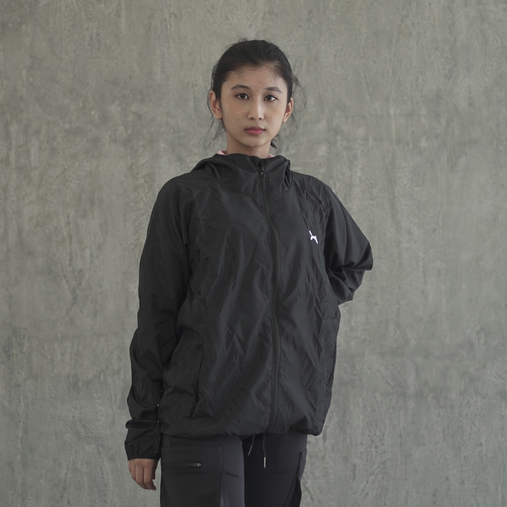 Jual Flexzone Jaket Windbreaker Hoodie Wanita Winder series FJS-505HT ...