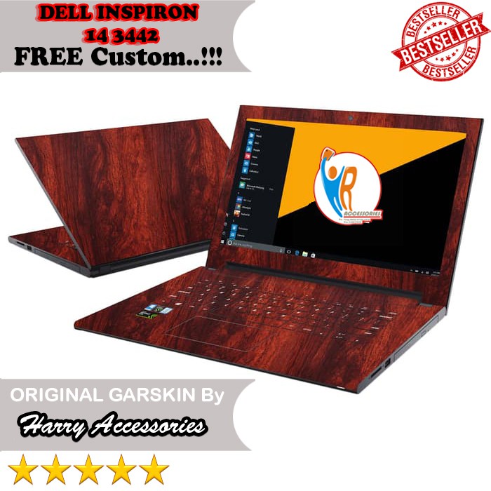 Jual Original Garskin Laptop Full Body DELL INSPIRON 14 3442 Motif Abs ...