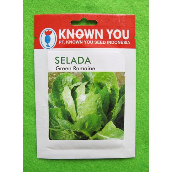 Jual Benih Biji Selada Hijau Green Romaine Pack - Known You Seed | Shopee Indonesia
