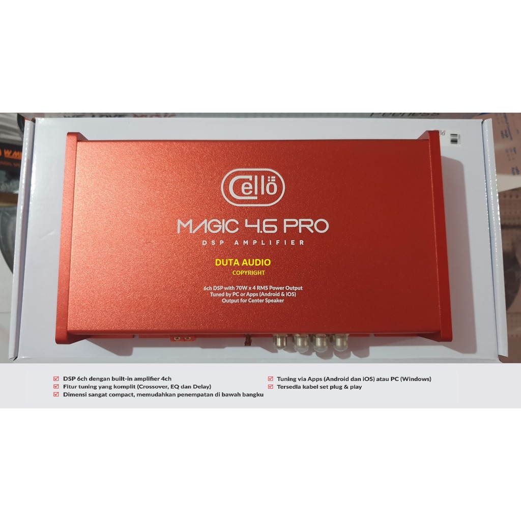 Jual PROCESSOR AUDIO CELLO MAGIC 4.6 PRO | Shopee Indonesia