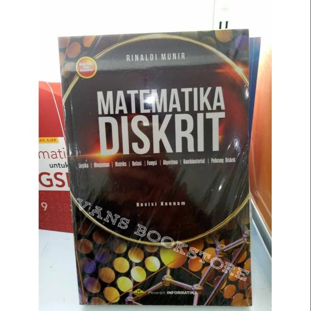 Jual BUKU MATEMATIKA DISKRIT REVISI 6 - RINALDI MUNIR | Shopee Indonesia