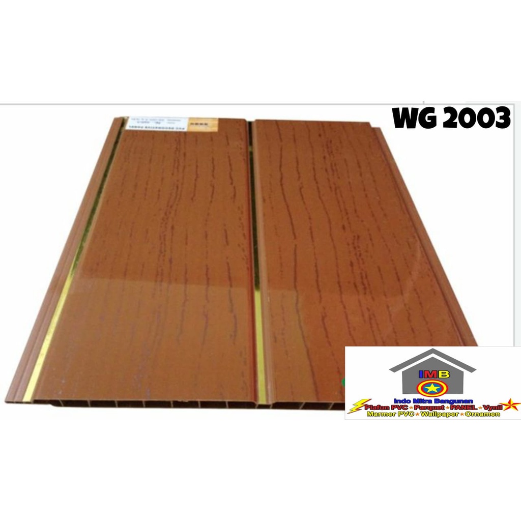 Jual Plavon PVC Lebar 20cm Kualitas 8mm premium tebal dan berkualitas ...