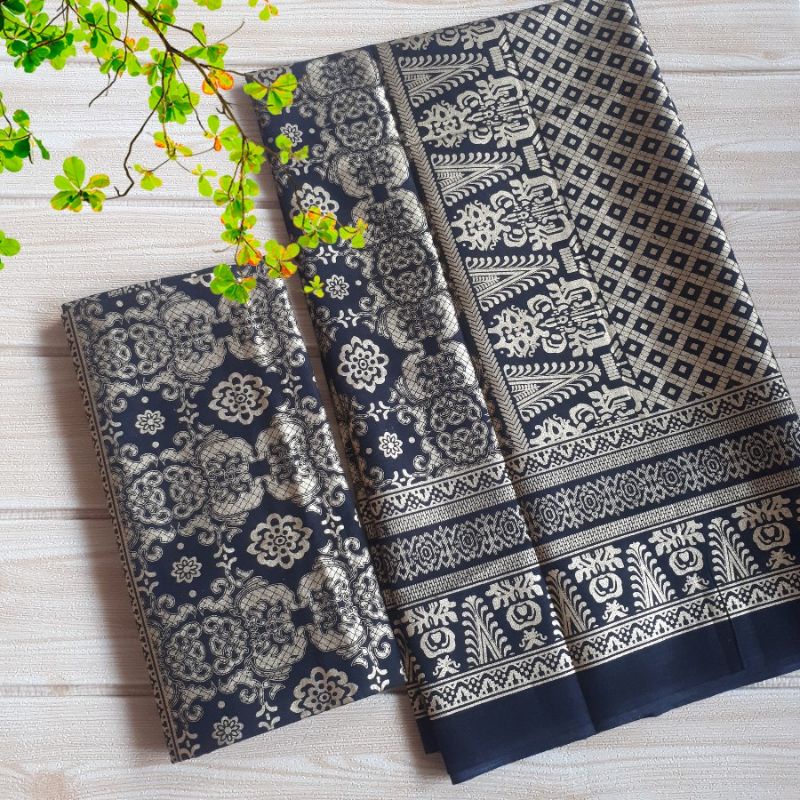 Jual kain batik prada emas gold | Shopee Indonesia