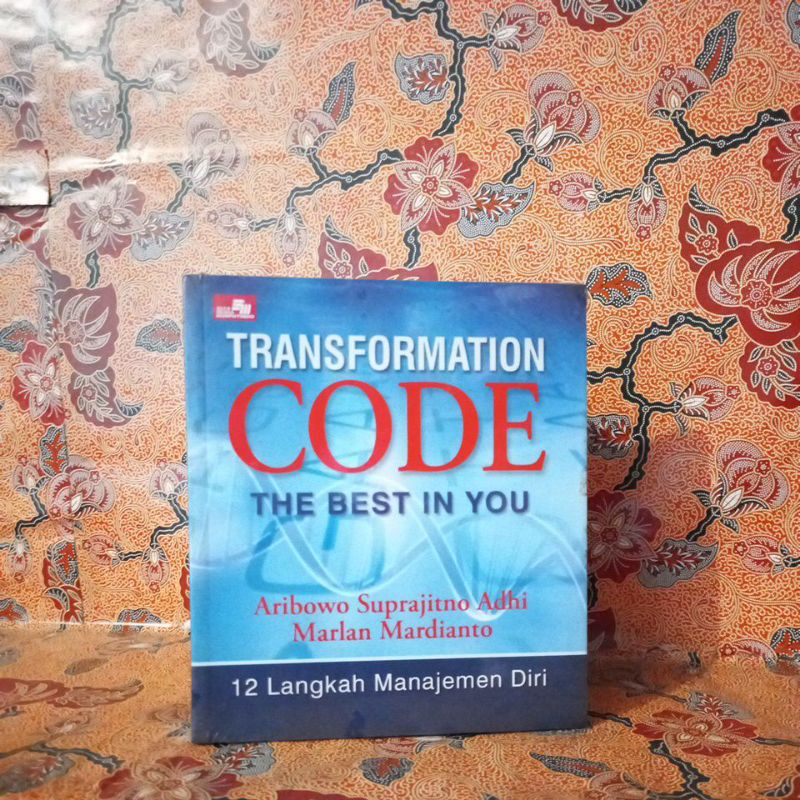 Jual Buku Pengembangan Diri - Transformation CODE The Best In You (12 Langkah Manajemen Diri ...