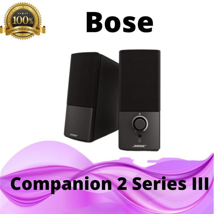Jual Bose Companion 2 Series III Multimedia Speaker System | Shopee ...