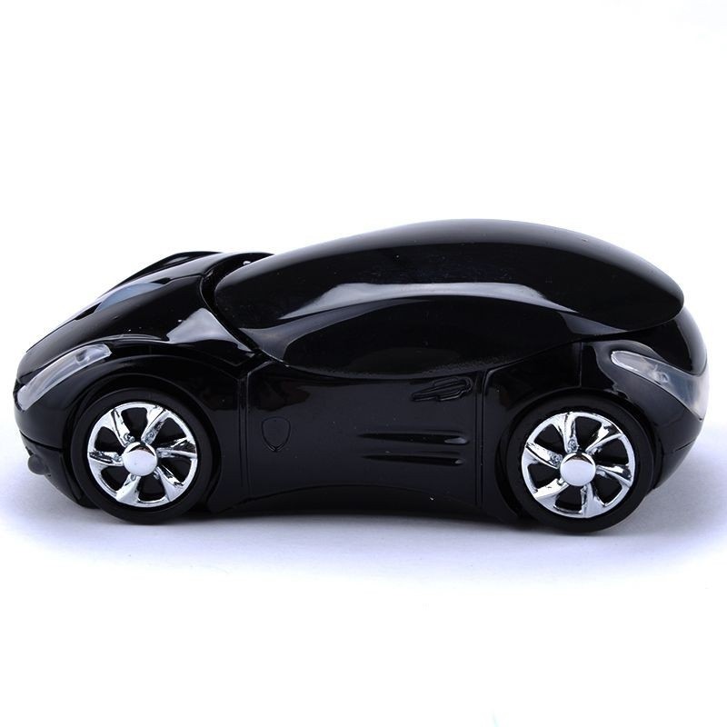 Jual Mouse Wireless mobil Ferrari unik Optical - Black i2184 | Shopee ...