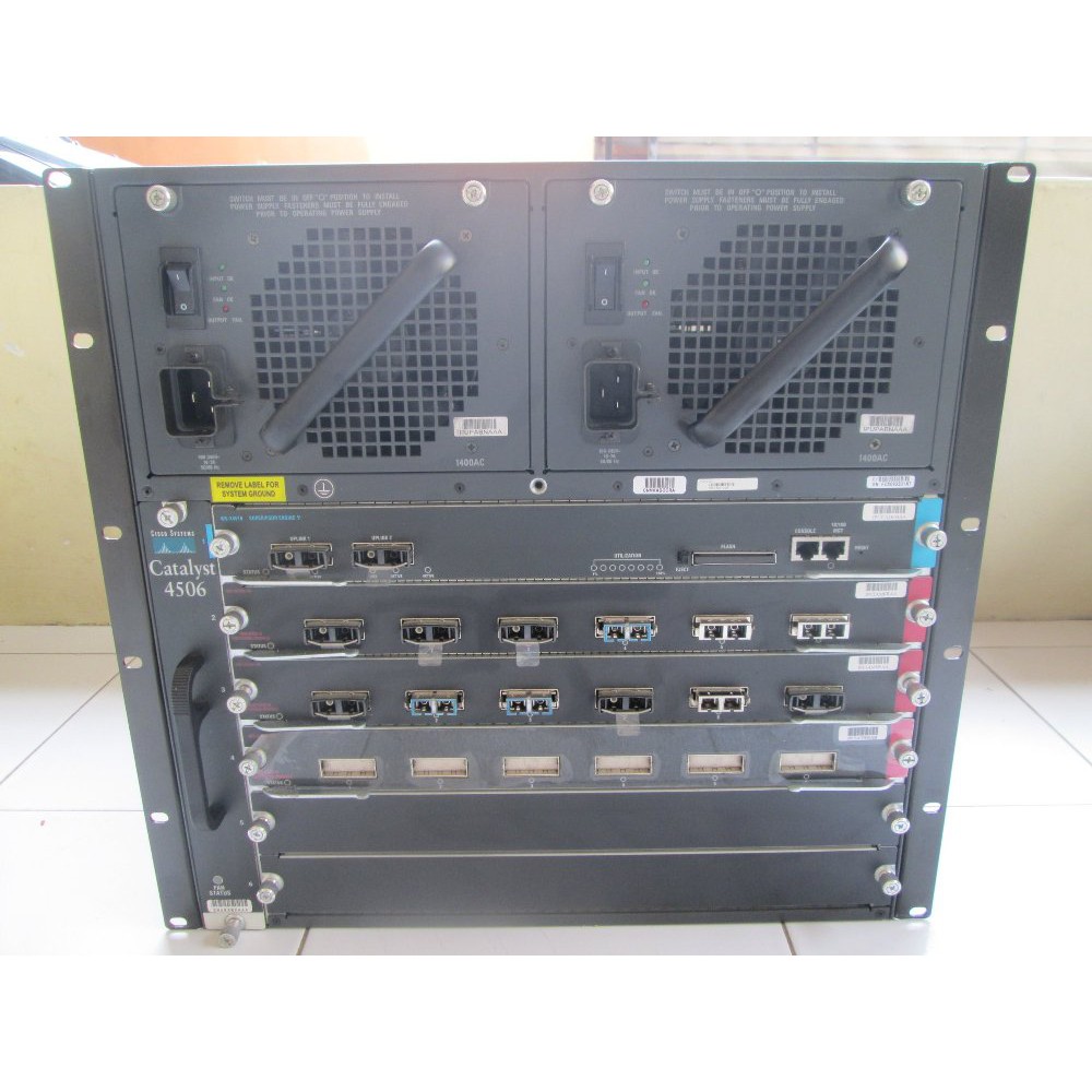 Jual Cisco Catalyst 4506 Switch Chassis WS-C4506 | Shopee Indonesia