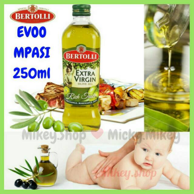 Jual Bertolli EVOO MPASI Extra Virgin 250ml Olive Oil (Bkn Casa di ...
