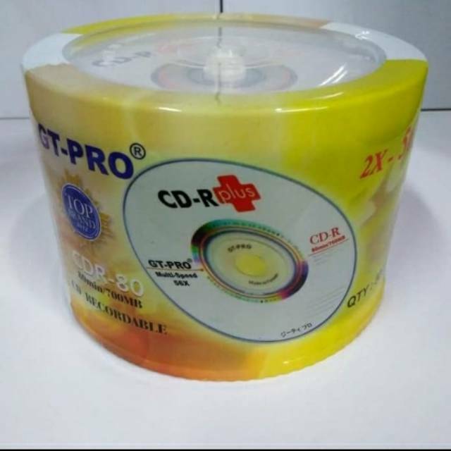 Jual CD R GTPRO PLUS 56X | Shopee Indonesia