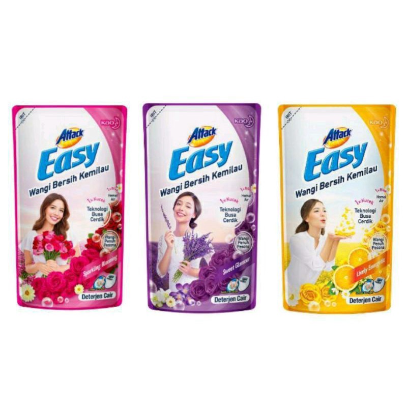 Jual Attack Easy detergent cair 800ml | Shopee Indonesia