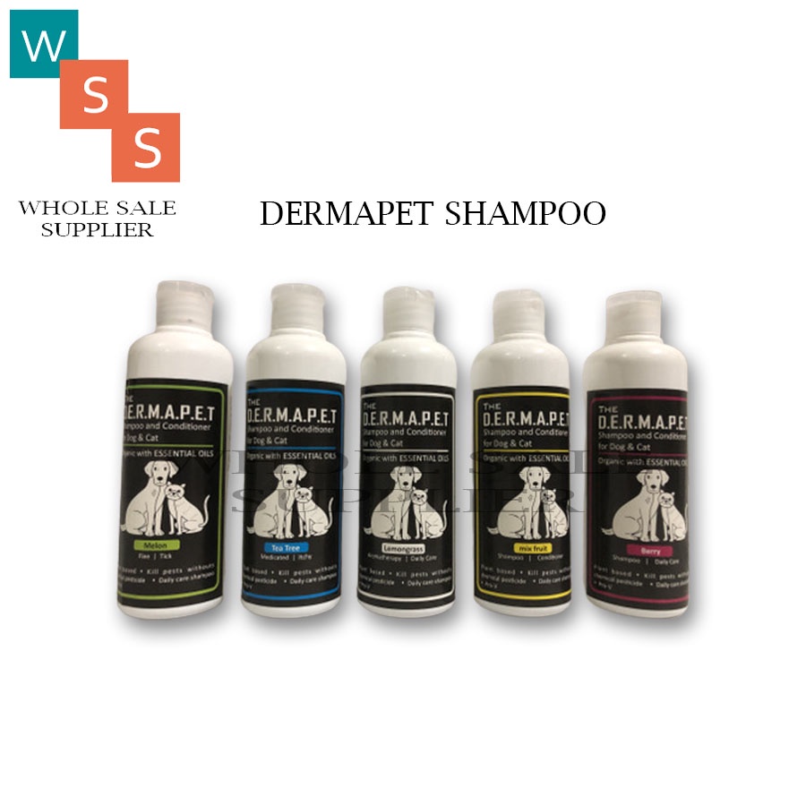 Jual SHAMPOO ANTI KUTU DERMA PET KUCING & ANJING 250ML ALL VARIAN ...