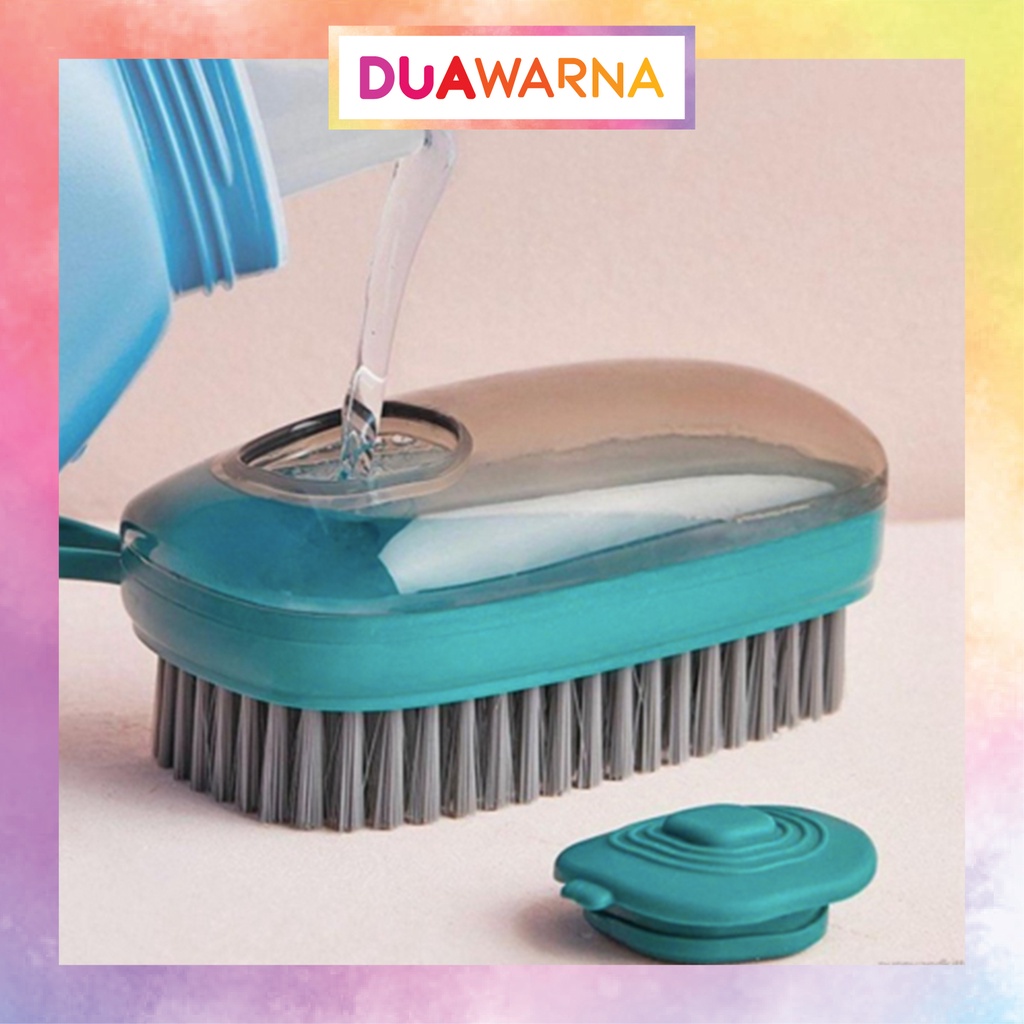 Jual DuaWarna Sikat Cuci Baju 2 in 1 Sikat Dapur Dispenser Sikat ...