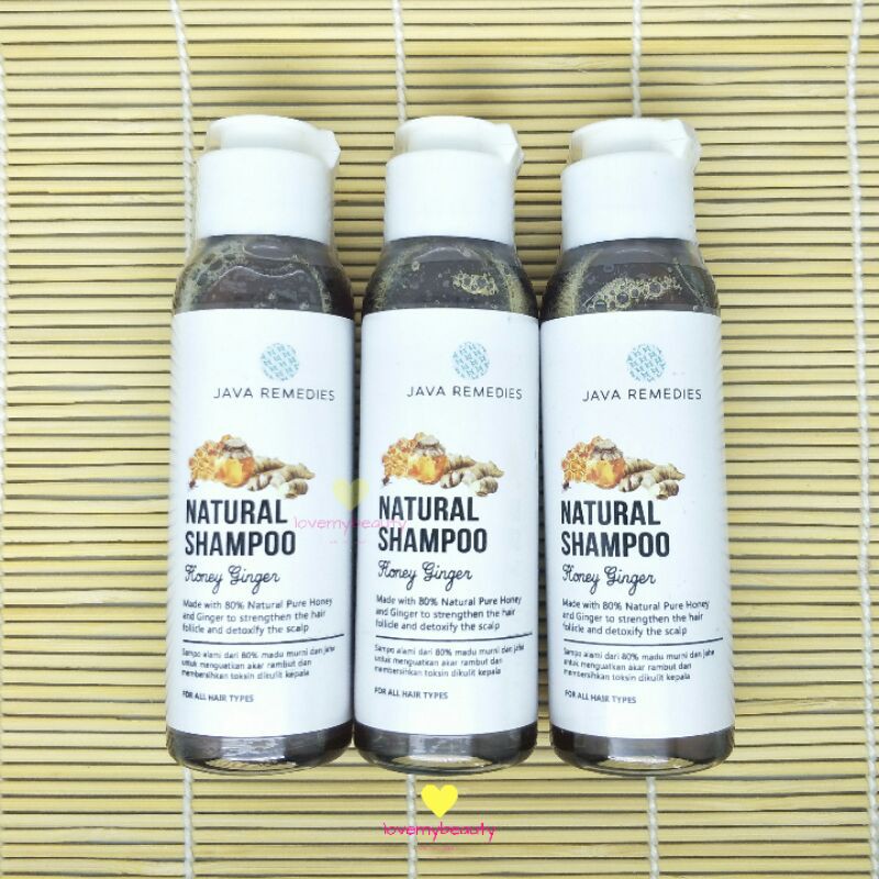Jual HONEY GINGER SHAMPOO / Shampoo Madu (Natural Shampoo) | Shopee ...