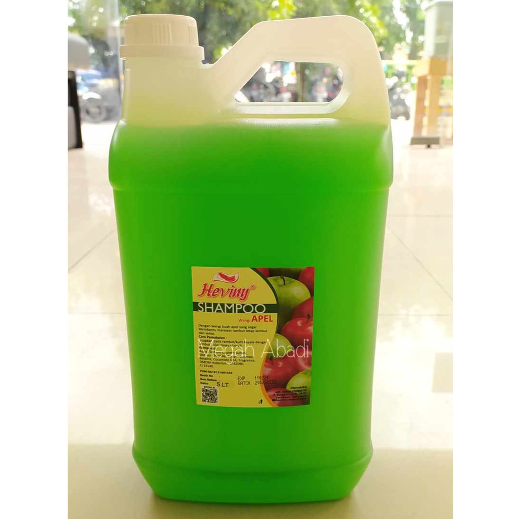Jual HEVINY SHAMPOO 5 Lt / Heviny Shampoo 5 liter Shampo Salon | Shopee ...