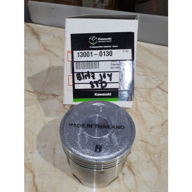 Jual SEHER PISTON BLITZ JOY 125 ATHLETE UKURAN STD ASLI ORI KAWASAKI ...