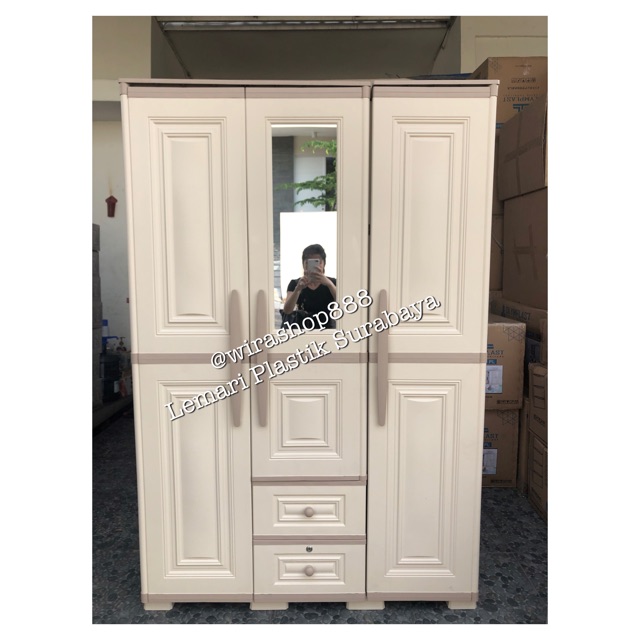 Jual Lemari Plastik Olymplast OTC Link Instan | Shopee Indonesia