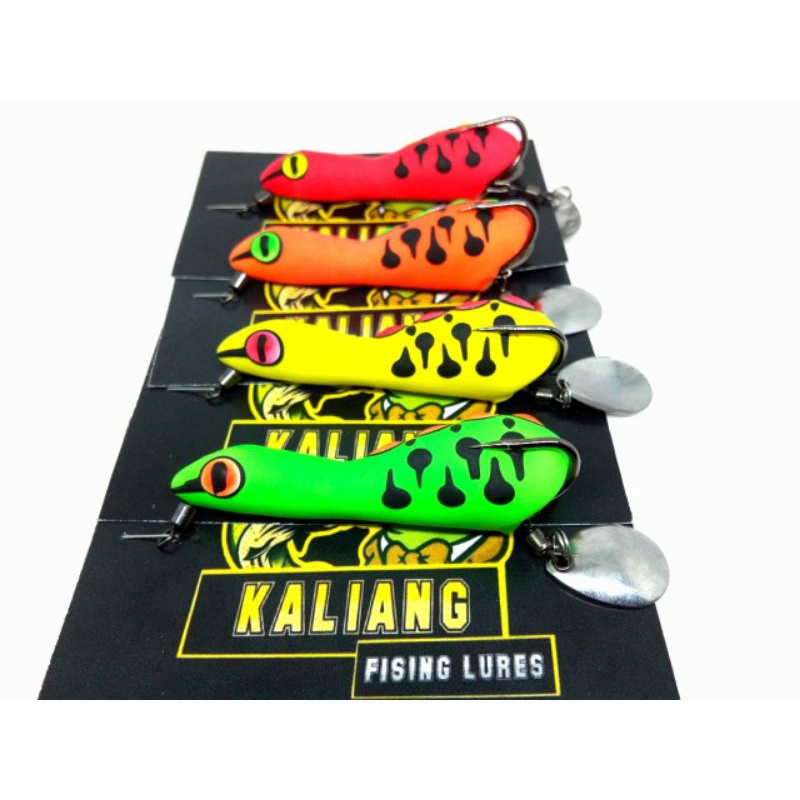 Jual SOFT FROG KALIANG LURE MODEL BODI SLIM UKURAN 6.CM BERAT 8GRM ...