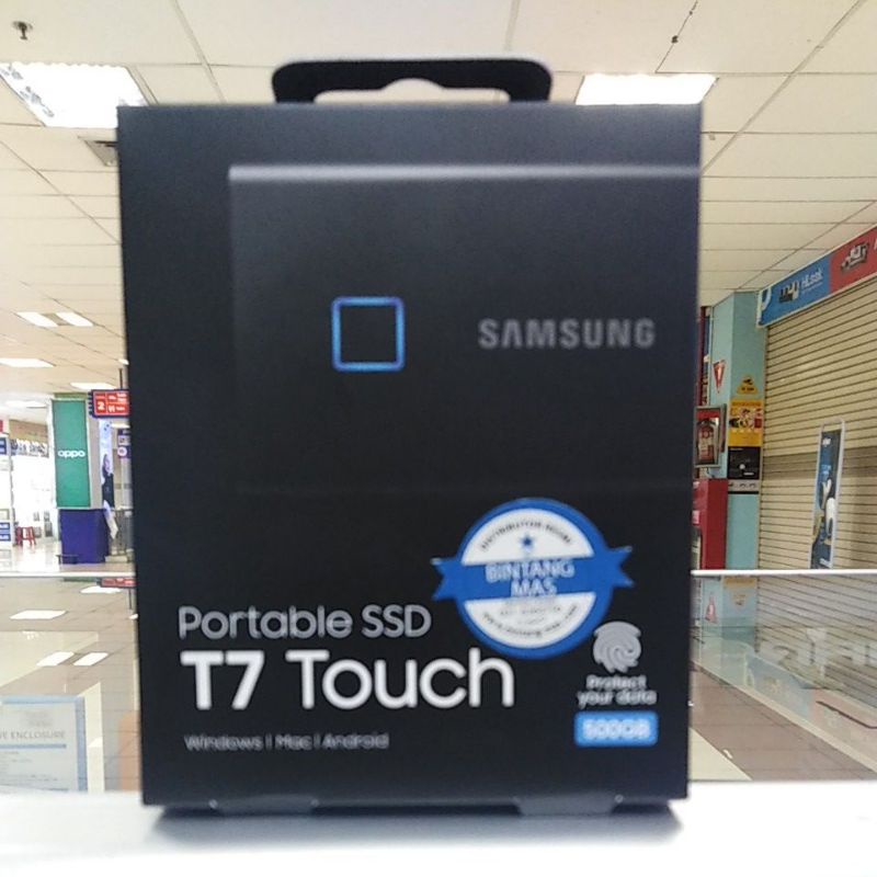 Jual Samsung T7 Touch portable SSD | Shopee Indonesia