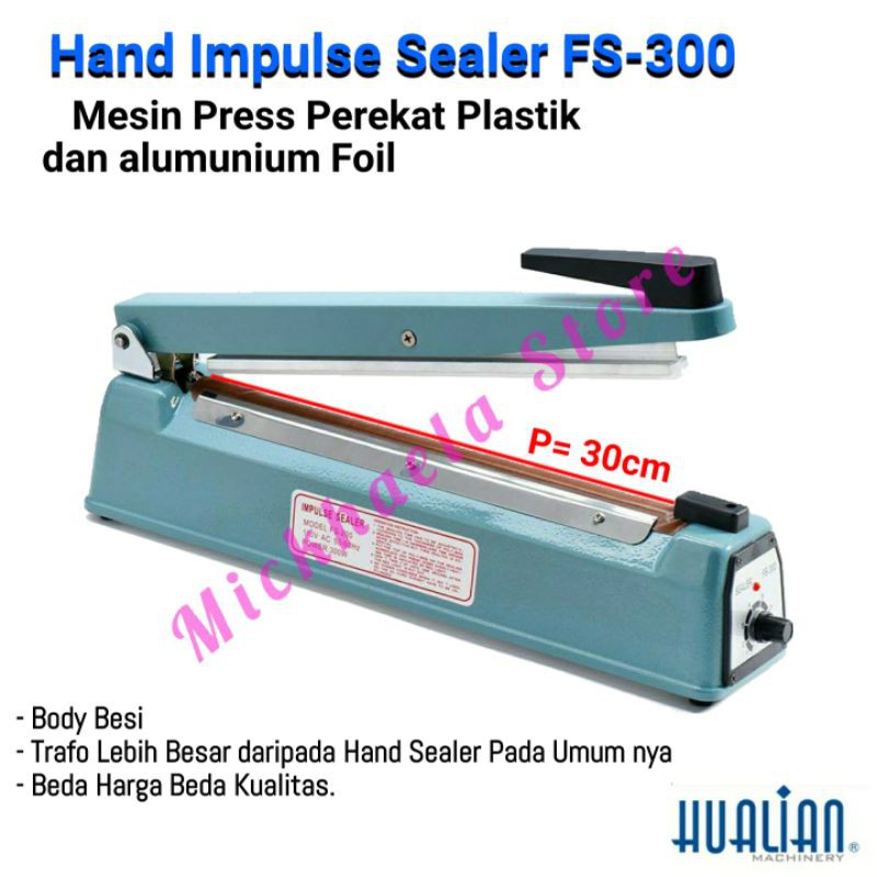 Jual Mesin press plastik 30cm fs-300 mesin perekat plastik dan alumunium foil | Shopee Indonesia