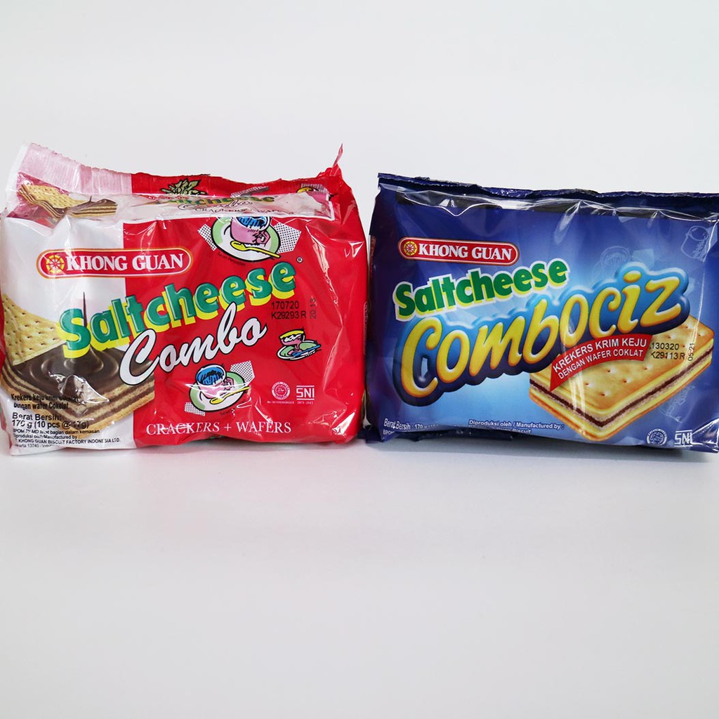 Jual Khong Guan Saltcheese Combociz / Combo (Isi 10 pcs) | Shopee Indonesia