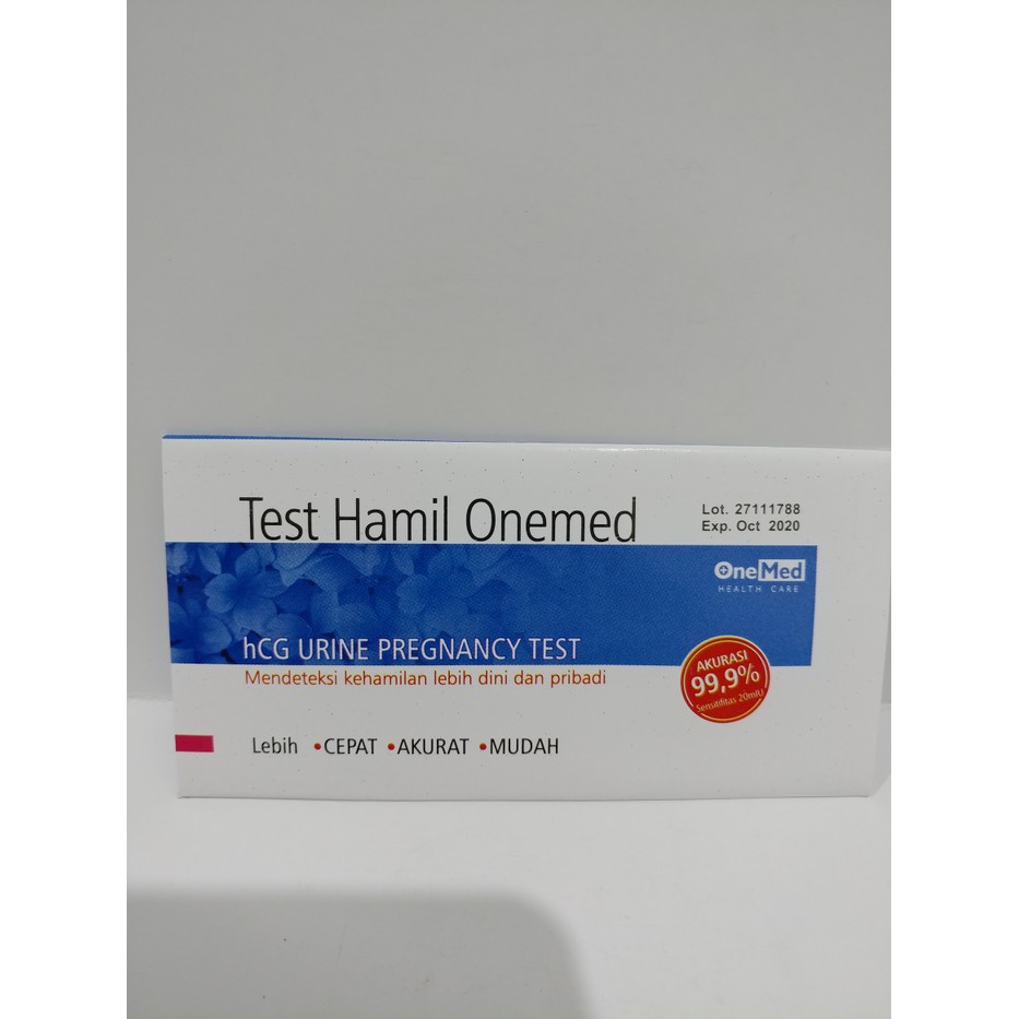 Jual TEST KEHAMILAN ONE MED ONE MED TEST PACK Limited | Shopee Indonesia