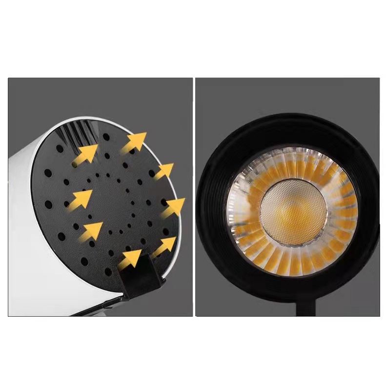 Jual LAMPU RELL TRACK LED SOROT LAMPU SOROT TRACKLIGHT REL SPOTLIGHT ...