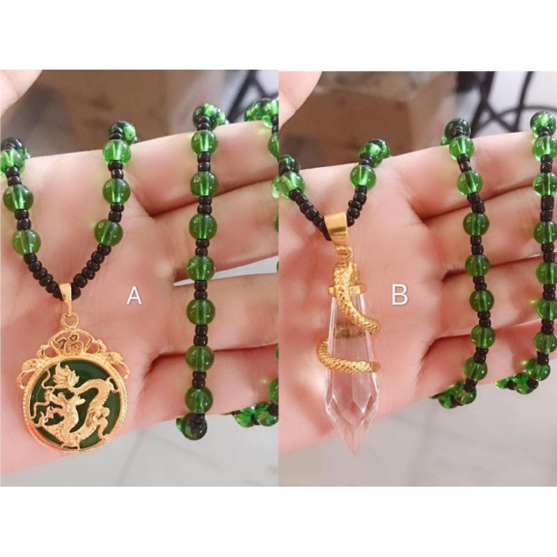 Jual kalung giok naga giok lapis emas | Shopee Indonesia