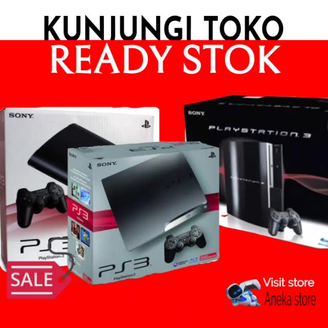 Jual ps3 fat cfw fullset 2 stik hd 500gb | Shopee Indonesia
