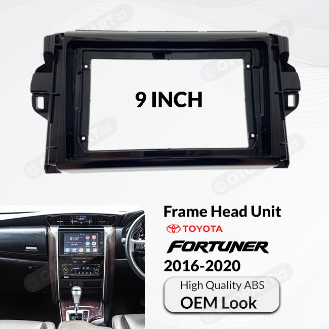Jual Frame Toyota FORTUNER 2016-2020 / Frame Head Unit 9" Inch OEM ...