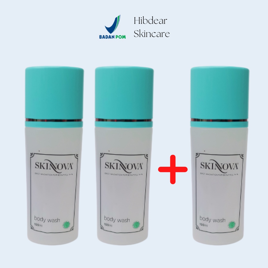 Jual Skinnova Body Wash Original 100% BPOM Sabun Mandi Cair Pemutih Kulit Badan Permanen Pria ...