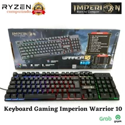 Jual Imperion Gaming Keyboard Warrior 10 | Shopee Indonesia