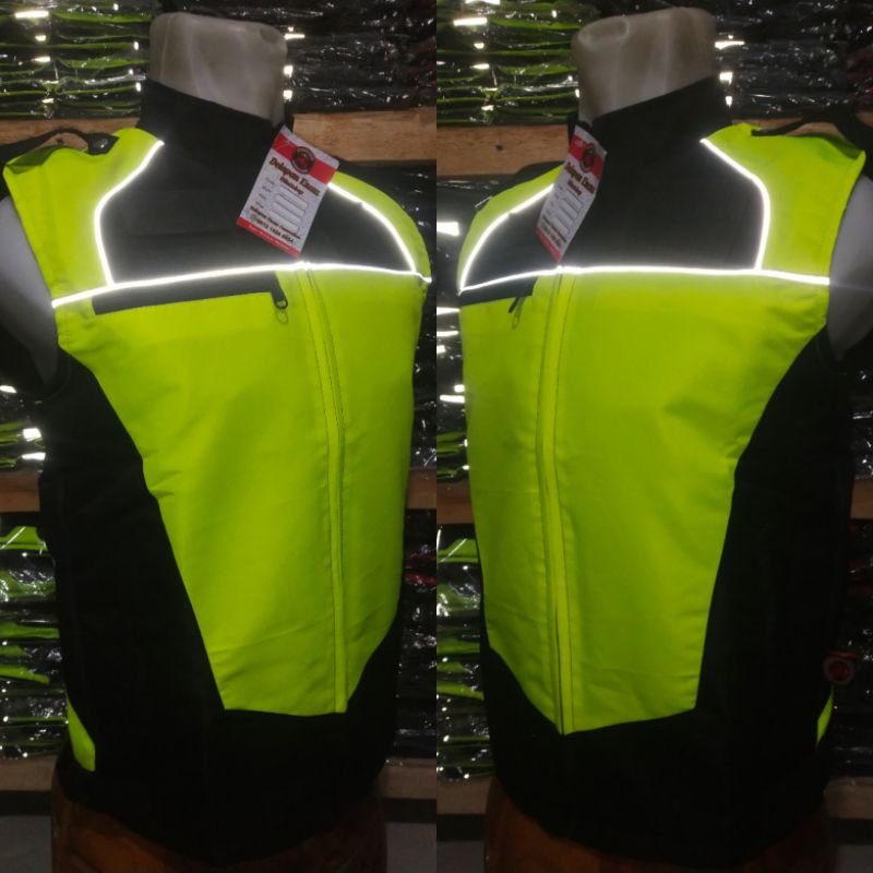Jual rompi motor biker rompi police new rompi komunitas taslan | Shopee ...
