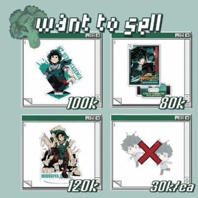 Jual OFFICIAL & FANMERCH my hero academia deku | Shopee Indonesia