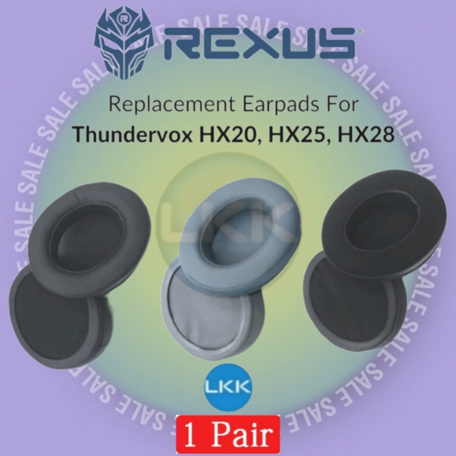 Jual Earcup Busa Earpad Cushion Rexus Thundervox HX20 HX25 HX28 HX 20 ...