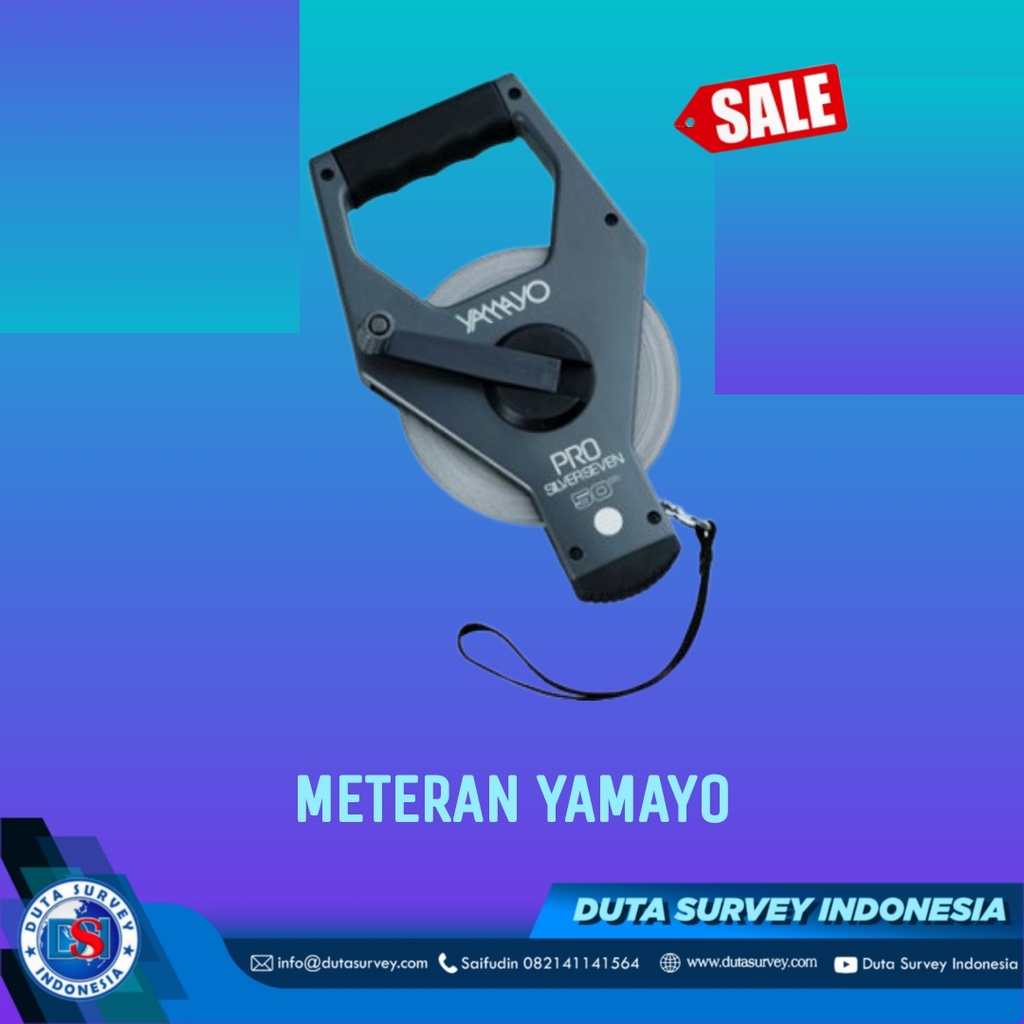 Jual METERAN YAMAYO 50 METER | Shopee Indonesia