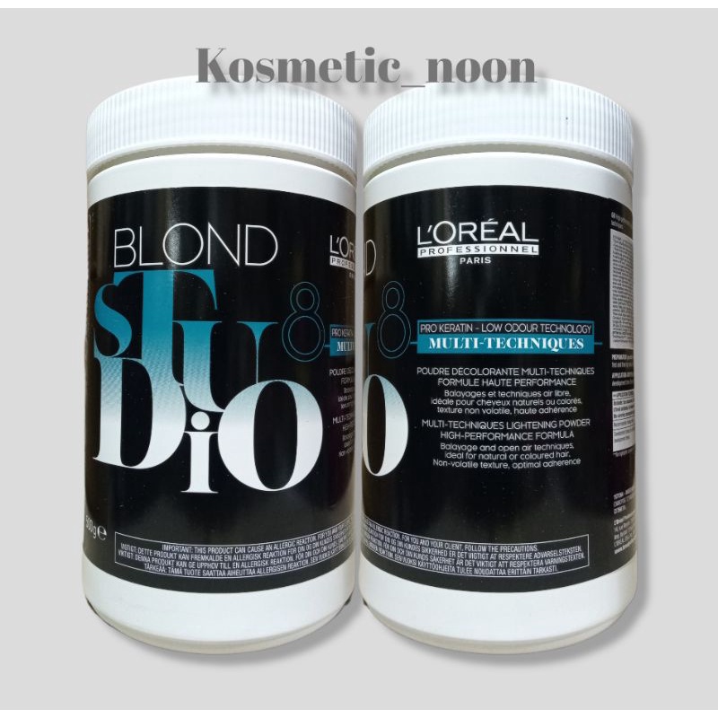 Jual Loreal Bleaching Powder Blond Studio (500Gram) | Shopee Indonesia