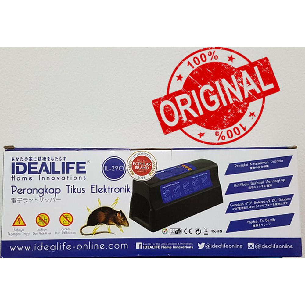 Jual Perangkap-Pembunuh Tikus Dengan Setrum Listrik -Rat Zapper ...