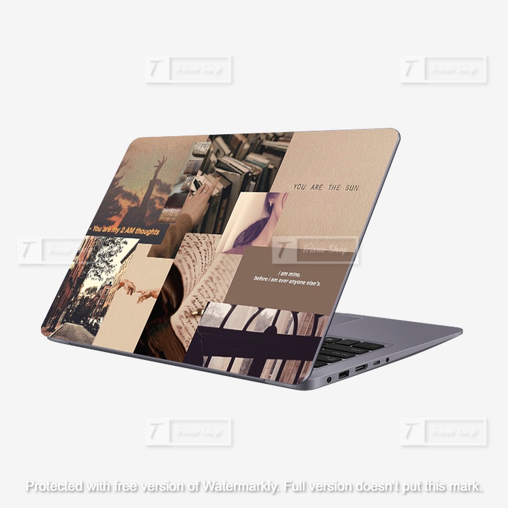 Jual Stiker Laptop | Garskin Laptop | Scrapbook + Laminasi | Shopee ...