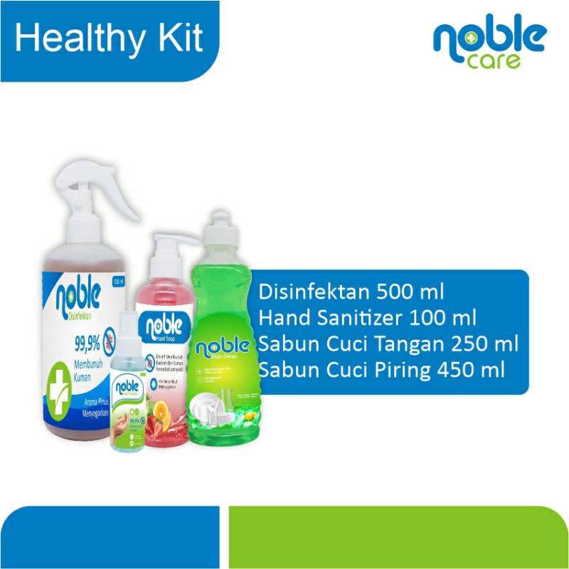 Jual Healthy Kit (Hand Sanitizer, Disinfektan, Sabun Cuci Tangan, Sabun ...