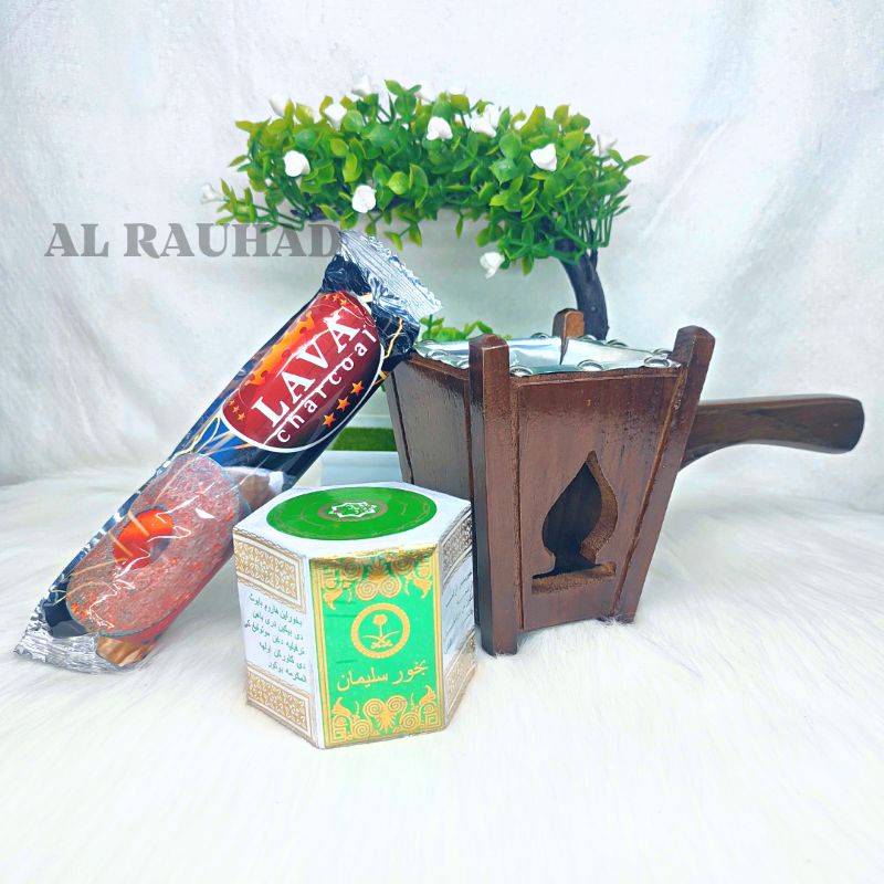 Jual PAKET SUNNAH | Mabkhara Kayu + Bukhur Sulaiman + Arang | Shopee ...