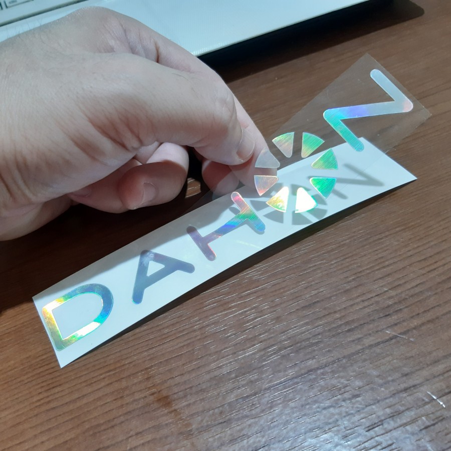 Jual STICKER SEPEDA DAHON sticker sepeda warna hologram | Shopee Indonesia