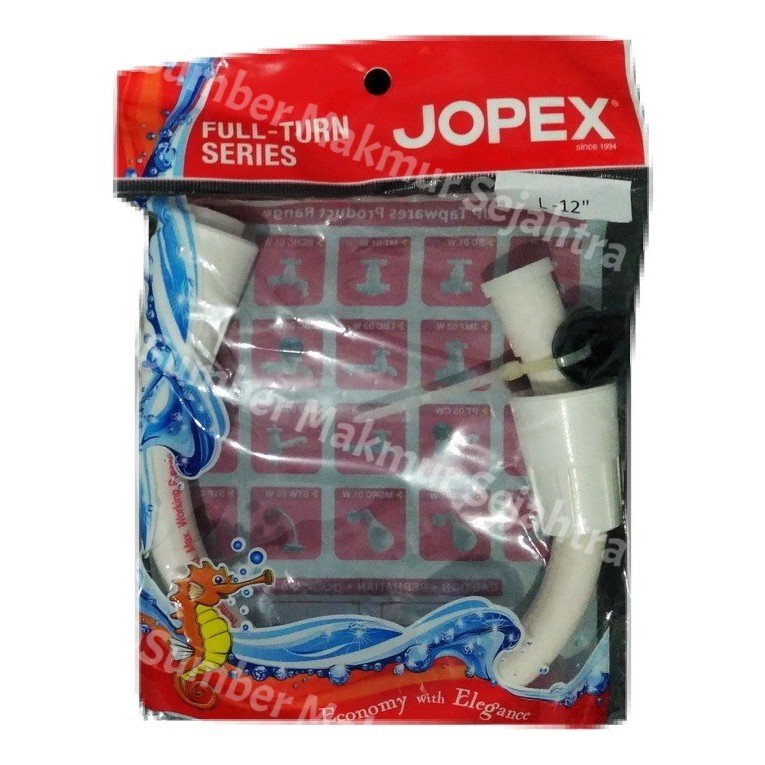Jual Jopex Selang Flexible Wastafel / Tangki Kloset Kamar Mandi 30 cm ...