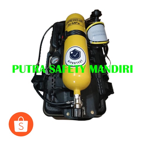 Jual SCBA SELF CONTAINED BREATHING APPARATUS STEEL HIPROTECT RHZK 6/30 HARGA MURAH | Shopee ...