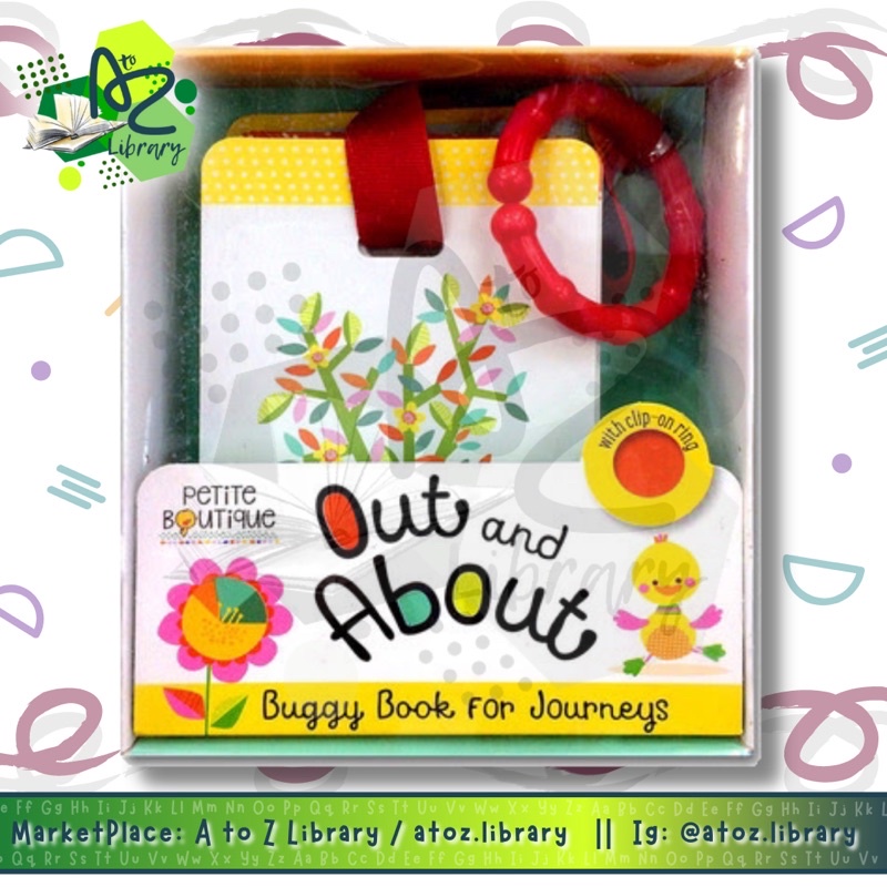Jual Buku Anak Import Petite Boutique Out and About Flashcards buggy ...